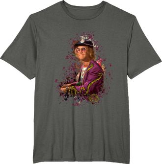 TV Times Elton John Am Klavier T-Shirt