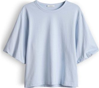 OPUS T-Shirt Surtiny aus Jersey mit Ballon&auml;rmeln Ballon&auml;rmel, leicht elastischer Stoff, glatter Griff, Casual
