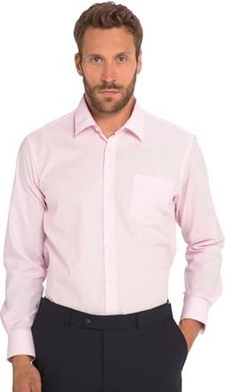 JP1880 Hommes Chemise Infroissable, Style Business, col Kent et Manches Longues, Coupe Comfort Fit - Jusquau 8XL Violet Vif XXL 804890810-XXL