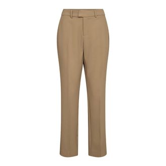 Mos Mosh MOS Mosh, Femme, Pantalons, Brun, Taille: 34 FR Pantalon Slim-fit Classique &agrave; Plis
