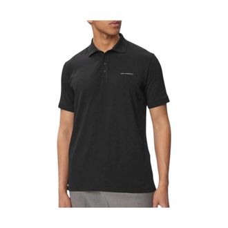 Karl Lagerfeld Homme, Tops, Noir, Taille: L Polo &agrave; &eacute;cusson logo
