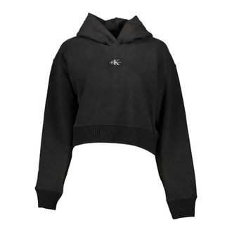 Calvin Klein Damen, Sweatshirts & Hoodies, Schwarzk, XLGr&ouml;&szlig;e