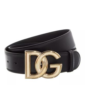 Dolce & Gabbana G&uuml;rtel - DG Belt - Gr. 80 - in Schwarz - f&uuml;r Damen