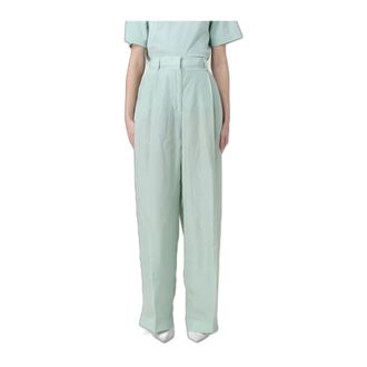 Fabiana Filippi Viskose-Acetat-Hose - - Trousers - Damen - Gr&uuml;n - XS