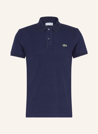 Lacoste Piqu&eacute;-Poloshirt Slim Fit blau