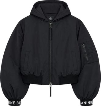 Anine Bing Femme, Vestes, Noir, Taille: 38 FR Sarita Bomber