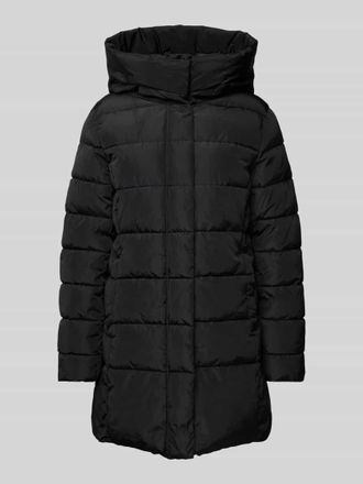 Only Shaped Fit Steppmantel mit angen&auml;hter Kapuze Modell LINA