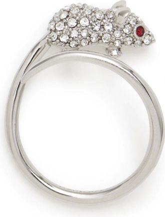Marc Jacobs Femme, Accessoires, Gris, Taille: L Mouse Tail Ring