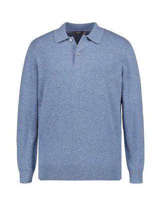 Boggi Milano Herren Pullover blau unifarben