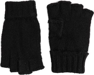 Comme Des Gar&ccedil;ons Fingerless Knit Gloves