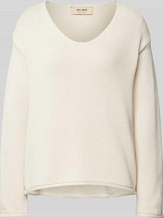 Mos Mosh Strickpullover mit V-Ausschnitt Modell BINE