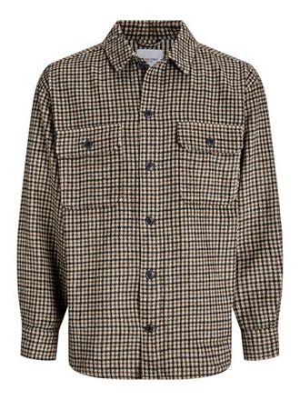 Jack & Jones Overshirt Jjebradley Ollie Ls Noos Pls Survêtement, Delicioso, 5XL Hommes