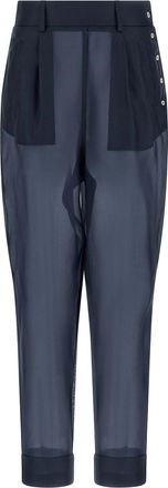 JEJIA Pantalons D&eacute;contract&eacute;s - Bleu