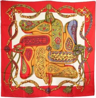 Herm&egrave;s Carr&eacute; 90 en soie Pre-owned - Femme - Pre-owned - Multicolore - Taille: ONE Size