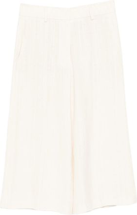 Forte_Forte Strong Strong Pantalon court Hopsack Visqueux