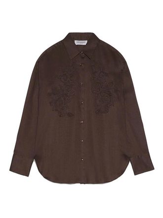 Ermanno Scervino Chemise - Marron