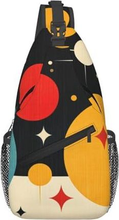 Generic Colorful Planet Sac &agrave; bandouli&egrave;re pour homme Sac &agrave; dos de randonn&eacute;e Sac &agrave; dos de voyage