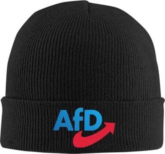 Generic Chapeau pour Hommes, Lettres Bleues fl&egrave;che Rouge vers Le Haut, Chapeau tricot&eacute; Unisex Femmes Bonnet Pull Bonnet, Cadeau de Cycle ext&eacute;rieur Hiver Chaud