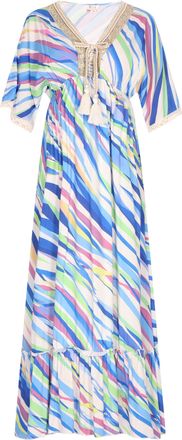 Izia Kleid Damen Blau Mehrfarbig