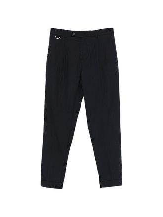 low brand Mens Trousers Navy Cotton
