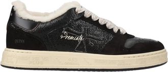 Premiata Femme, Chaussures, Noir, Taille: 41 EU Quinn D Baskets