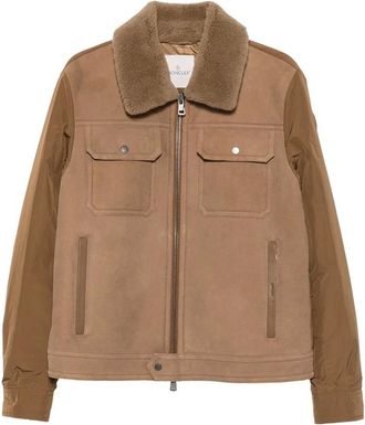 Moncler Homme, Vestes, Brun, Taille: L Bomber Vestes