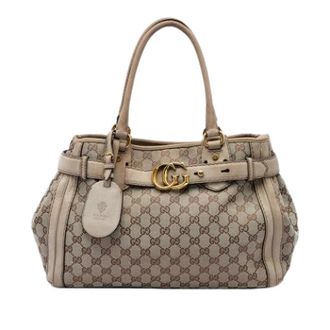 Gucci Pre-owned Running Tote Bag - - Pre-owned - Damen - Beige - ONE SIZE