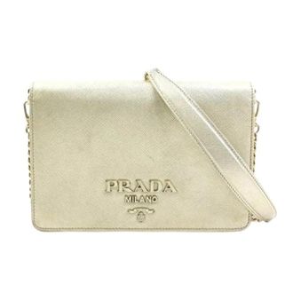 Prada Pre-owned Vintage Leder Crossbody Bag - - Pre-owned - Damen - Gelb - ONE SIZE