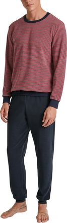 CALIDA Relax Terry Frottee Pyjama Herren, Frottee Qualität