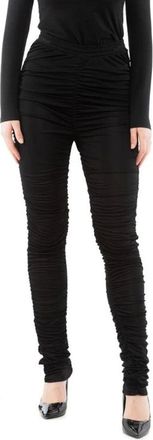 Moschino Femme, Pantalons, Noir, Taille: 38 FR Pantalon D&eacute;contract&eacute; en Viscose