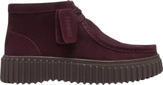 Clarks Torhill Moss Schn&uuml;rstiefeletten - - Shoes - Damen - Rot - 37 EU