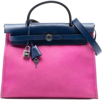 Herm&egrave;s Hobo Bags - Toile Herbag Zip 31 - Gr. unisize - in Gold - f&uuml;r Damen