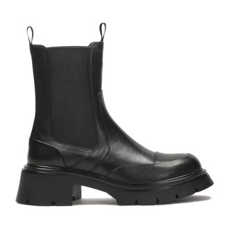 Kazar Chelsea-Boots aus Naturleder - - Shoes - Damen - Schwarzk - 40 EU