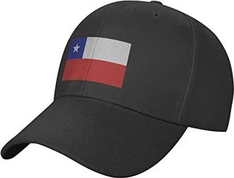 Generic Casquettes Sports Drapeau du Chili Bonnet De Golf L&eacute;g&egrave;re,Unisexe Casquette Baseball pour Homme Randonn&eacute;e Femme