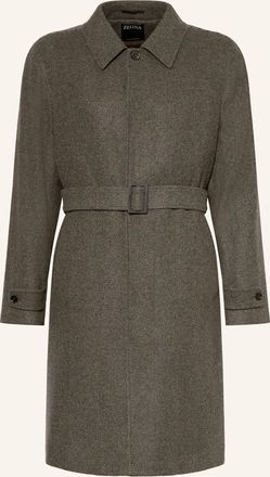 Ermenegildo Zegna Zegna Cashmere-Mantel gruen