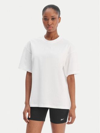 Reebok T-Shirt Reebok x Ewa Chodakowska RK25611CCW Wei&szlig; Relaxed Fit
