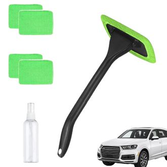 Generico Reinigungswerkzeug für die Innenscheibe - rotierende Bürste aus Mikrofaser für die detaillierte Reinigung der Windschutzscheibe | Staubentfernungszube