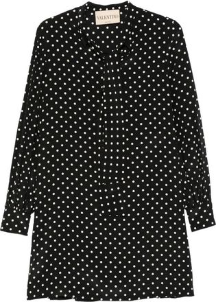 Valentino Garavani Femme, Robes, Noir, Taille: 36 FR Robe Courte &Eacute;vas&eacute;e