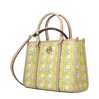 Tory Burch Fabric Tote Bag - Yellow