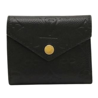 Louis Vuitton unisex, Pre-owned, Noir, Taille: ONE Size Portefeuille en Toile Pre-owned