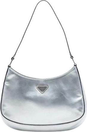 Prada Sac bandouli&egrave;re vintage doccasion - Femme - Pre-owned - Gris - Taille: ONE Size