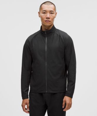 lululemon Knit Warm-Up Jacket f&uuml;r M&auml;nner - Gr&ouml;&szlig;e XL in Black