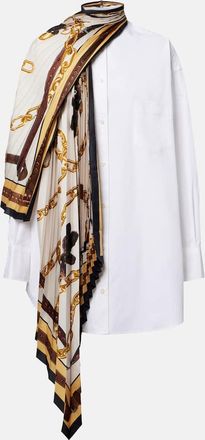 Acne Studios Hemdblusenkleid Dasca aus Baumwollpopeline