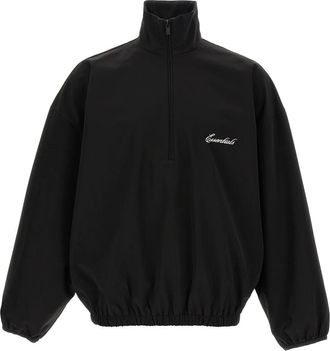Fear of God Homme, Sport, Noir, Taille: L Sporty Nylon Half Zip SweaT-shirt