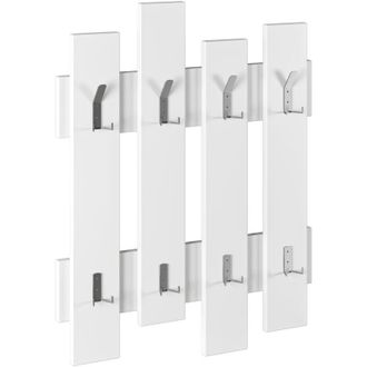Decortie Porte-manteau mural blanc H79xL64xP4 cm