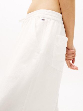 Tommy Jeans Schlupfhose TJW ESSENTIAL LINEN PANTS mit Leinen, Loose Fit