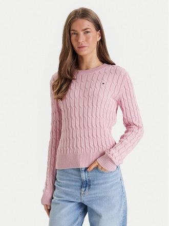 Tommy Hilfiger Pullover WW0WW47644 Rosa Regular Fit