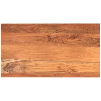 vidaXL Dessus de table 110x70x2,5cm rectangulaire bois massif dacacia vidaXL