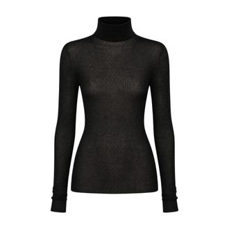 Liviana Conti Rollkragenpullover - - Knitwear - Damen - Schwarzk - M