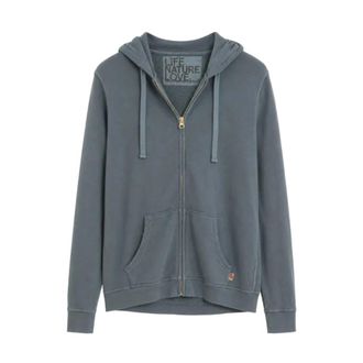 Freecity Superfluff Lux Zip Hoodie - - Sweatshirts & Hoodies - Damen - Blau - S